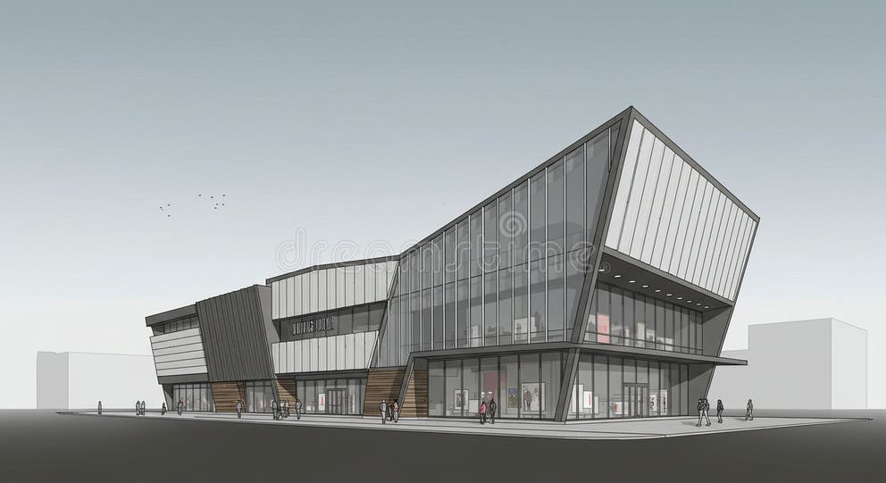 Multi Story Commercial Building Stock Illustrations – 1,901 Multi Story ...