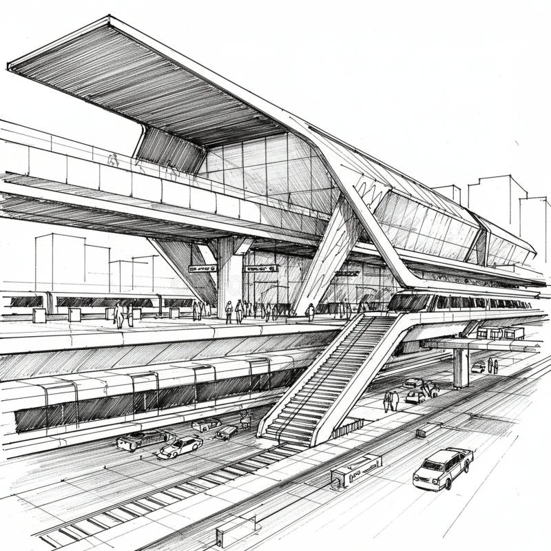 Level Transportation Hub Stock Illustrations – 230 Level Transportation ...