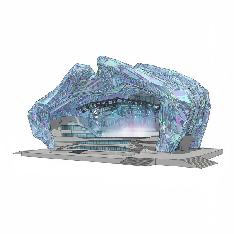 Futuristic Architectural Structure Stock Illustrations – 55,935 ...