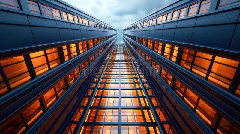 Futuristic Architecture Concept Sleek Building Design with Modern ...