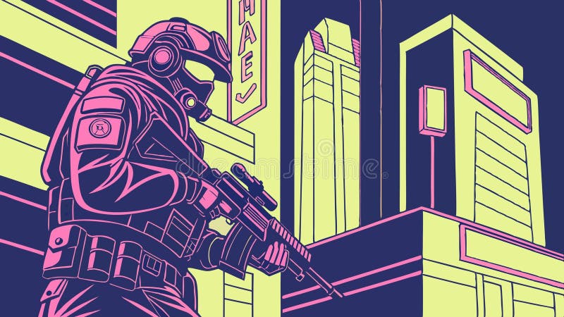 Futuristic Armored Soldier, Sci-fi Warrior, Combat Armor, Future ...