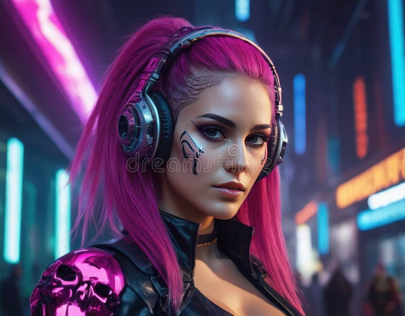 Futuristic Artificial Intelligence, Cyborg Bionic Human Robotic ...