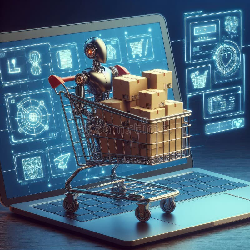 Futuristic Artificial Intelligence, Cyborg Bionic Human Robotic ...