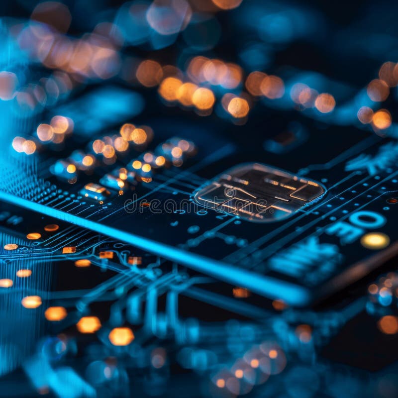 A Futuristic Artwork Inspired by the Technology Behind Credit Cards ...