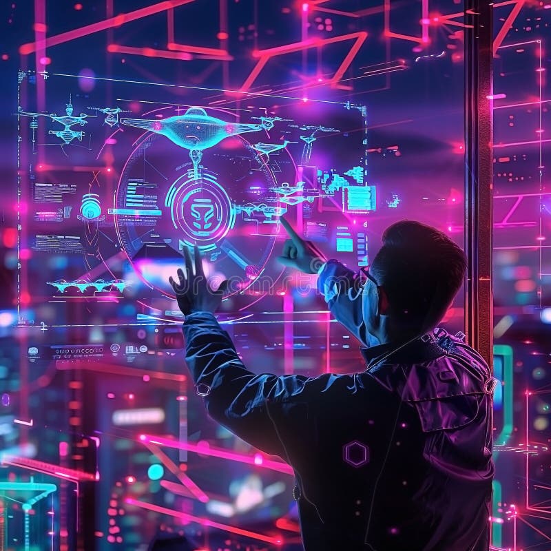 Futuristic Augmented Reality Interface Stock Illustrations – 31,691 Futuristic Augmented Reality ...