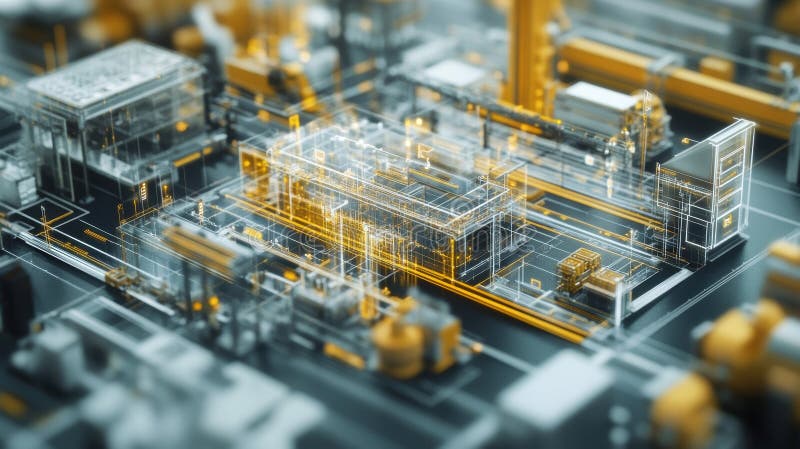 Interconnected Machines Stock Illustrations – 227 Interconnected ...