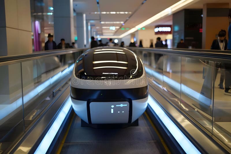 Futuristic Automated Car Assembly Line Stock Image - Image of conveyor ...