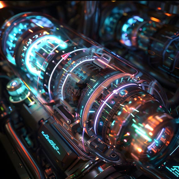 Futuristic Automatic Transmission Design Stock Illustration ...