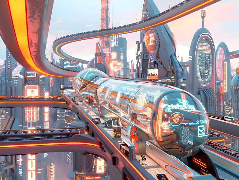 Futuristic Automaton Navigates Cutting Edge Technopolis with ...