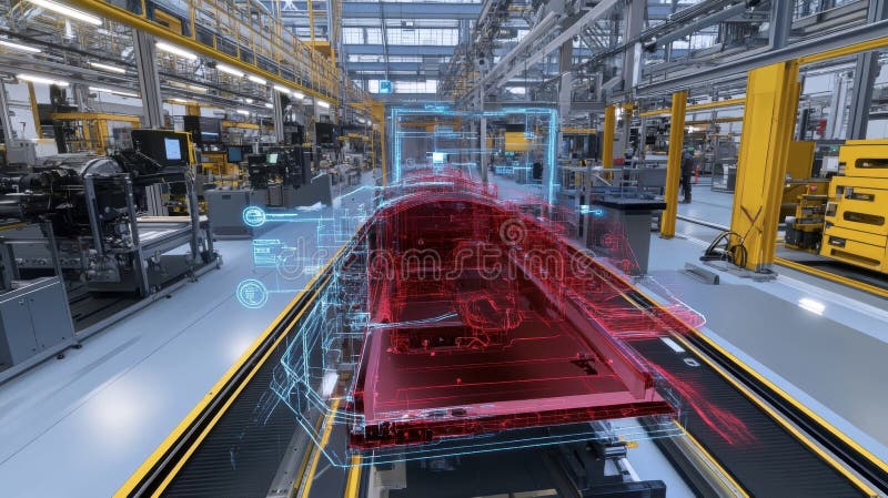 Futuristic Automotive Production Line Utilizing Augmented Reality ...