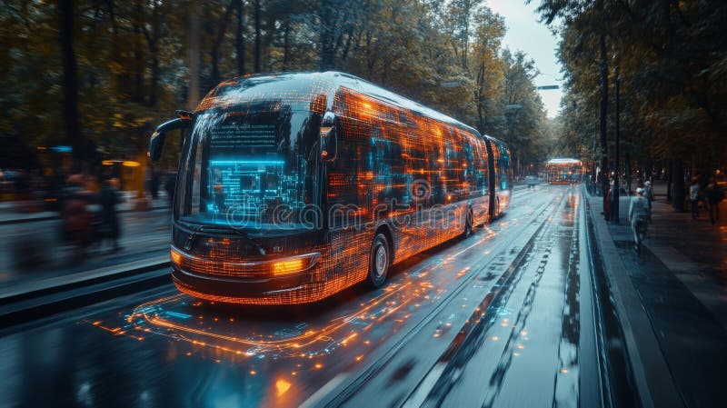 Innovative Autonomous Bus Navigating a Smart Urban Environment with ...