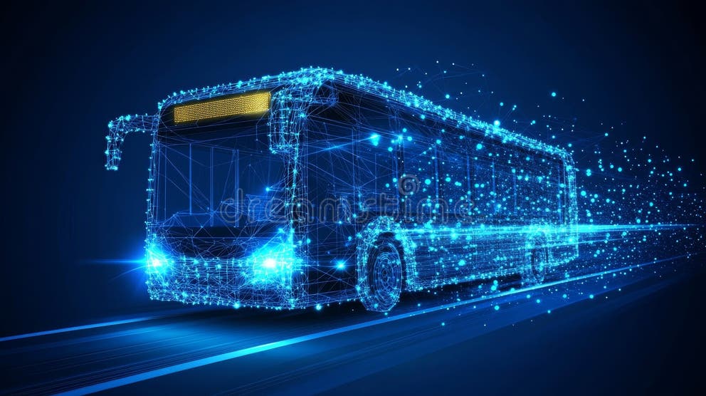 Futuristic Autonomous Electric Bus, Digital Transformation in ...