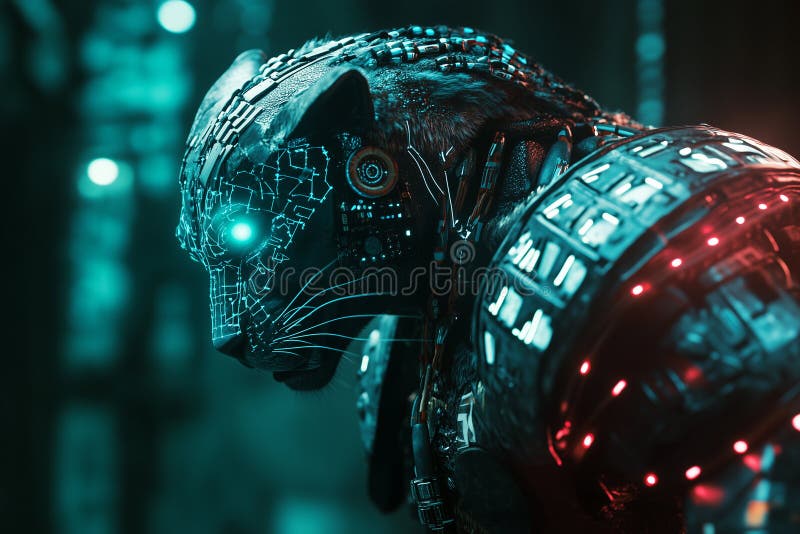 Futuristic Aztec Gladiator Showcasing Intricate Battle Armor in a Neon ...