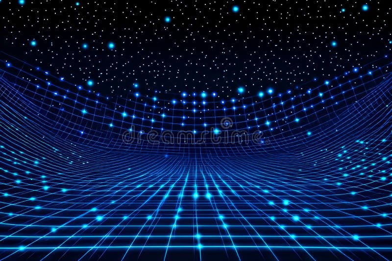 A Futuristic Backdrop Featuring Technological Lines Symbolizes an ...