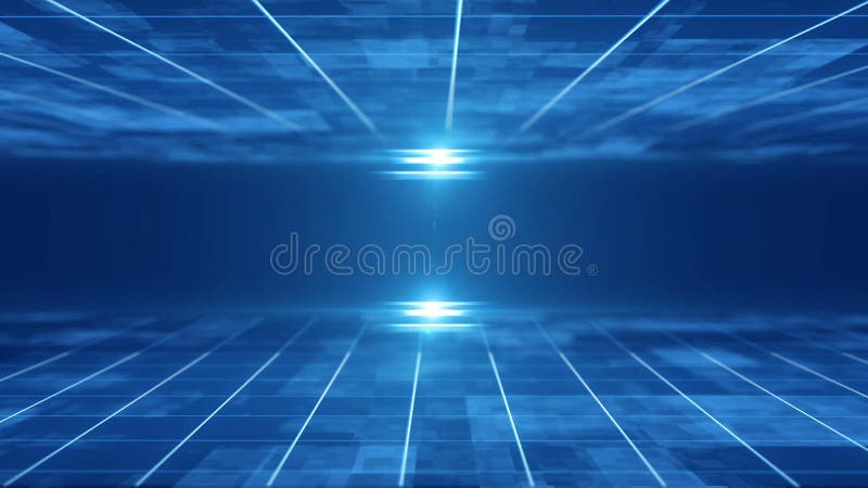 Futuristic Background Animation Effect. Camera Moving Stock Video ...