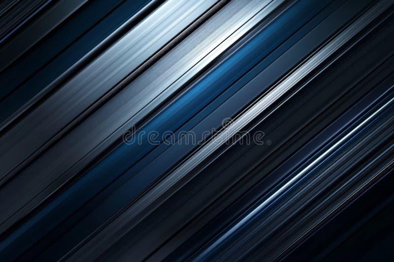 A Futuristic Background with Thin, Metallic Stripes in Chrome, Silver ...