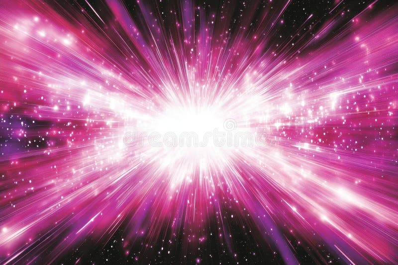 Futuristic Banner Design with Cascading Colors and Pixelated Effects in ...