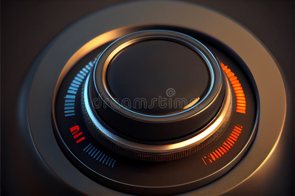 Futuristic Banner with HUD Button Template for Interface Stock ...