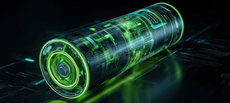 The Futuristic Battery Showcasing Advanced Energy Storage Technologies ...