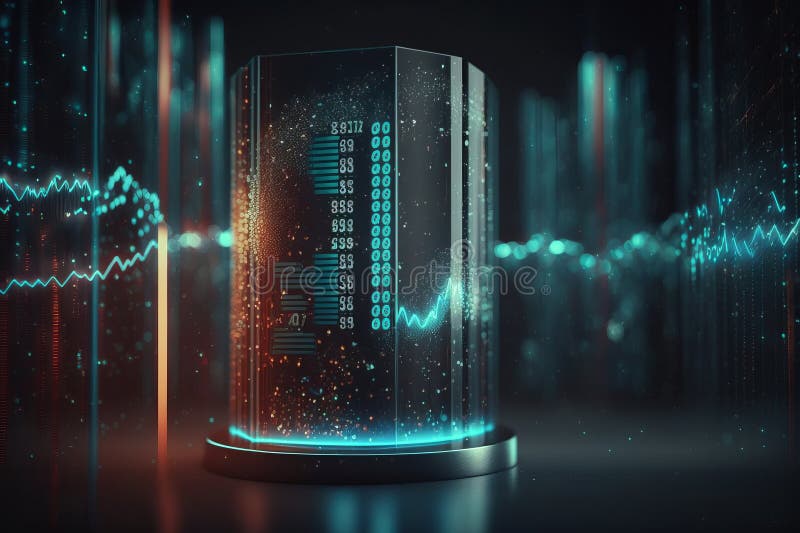 Futuristic Big Data Visualization Concept, Visual Information ... Futuristic Big Data Visualization Concept, Visual Information ...