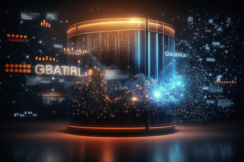 Futuristic Big Data Visualization Concept, Visual Information ... Futuristic Big Data Visualization Concept, Visual Information ...