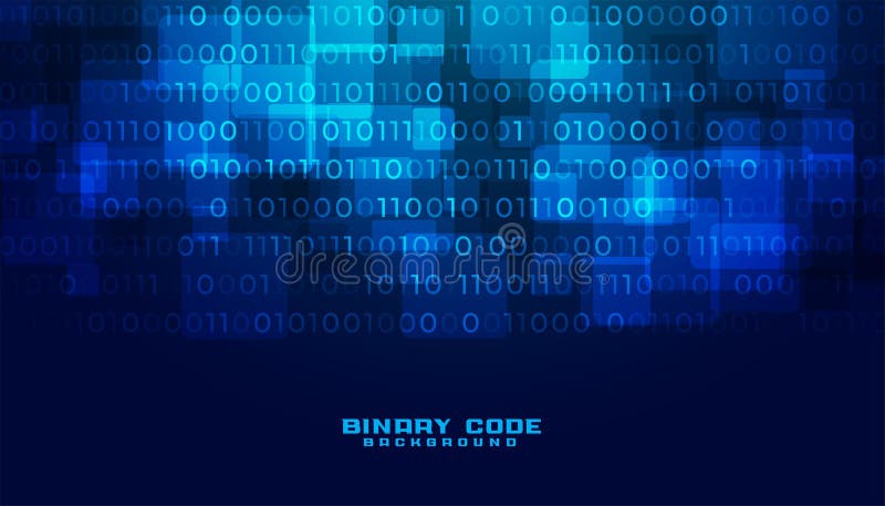 Zero and One Binary Number System White Background Design Stock Vector - Illustration of matrix ...