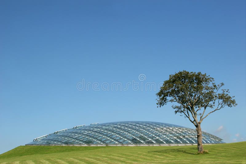 Futuristic Bio Sphere stock photo. Image of conservation - 4097136