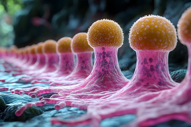 Futuristic Biological Structures and Abstract Organic Forms in Nature ...