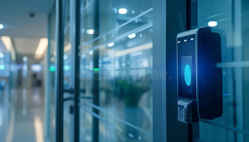 Futuristic Biometric Fingerprint Scanner for Access Control in Modern ...