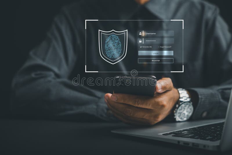 Securely Access Personal Financial Data Futuristic Biometric ...