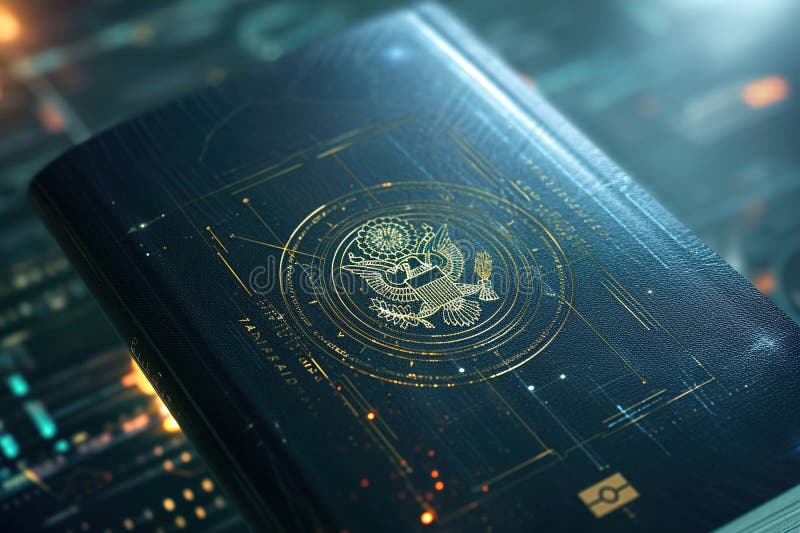 Futuristic Biometric Passport. Embedded Chip, and Other Features that ...