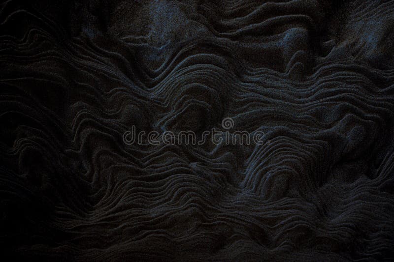 Futuristic Black Texture with a Unique Pattern. Dark Gray Fabric ...