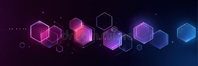 Futuristic Blockchain Structure Infographic Featuring Chain Icons and ...