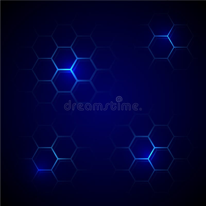 Blue Background Honeycomb Stock Illustrations – 28,507 Blue Background ...