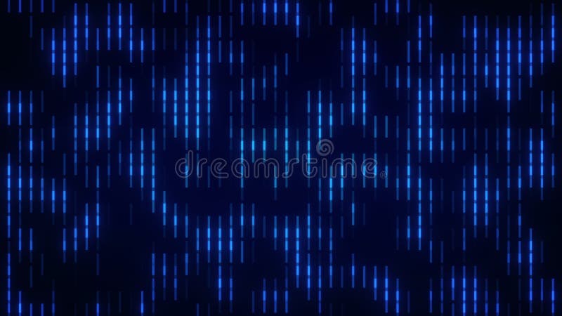 Futuristic Blue Light Technology Background Looping Video Digital ...