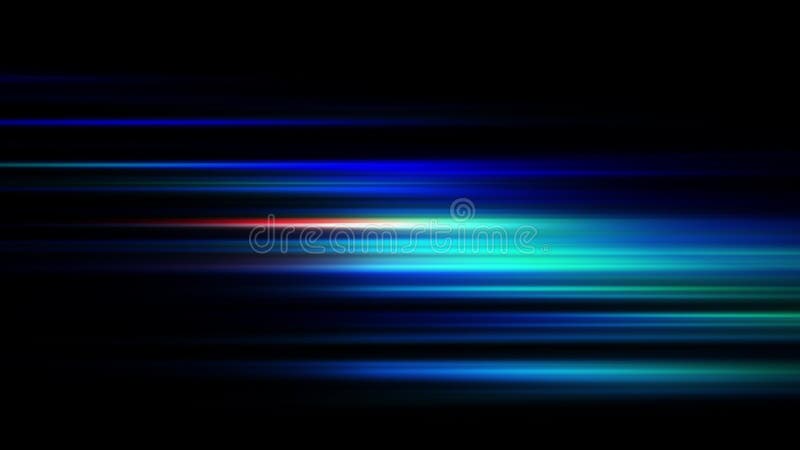 Futuristic Blue Light Velocity Hyper Speed Warp Loop Stock Video ...