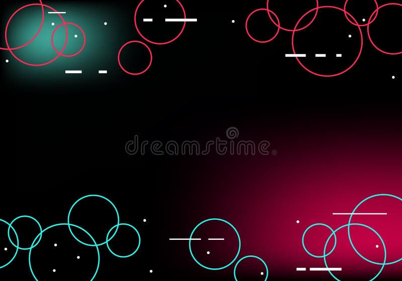 Futuristic Blue Red Gradient Vector Black Background Contrast Color ...