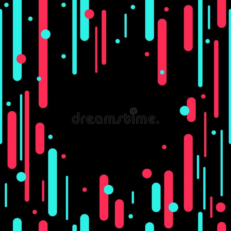 Futuristic Blue Red Gradient Vector Black Background Pattern ...