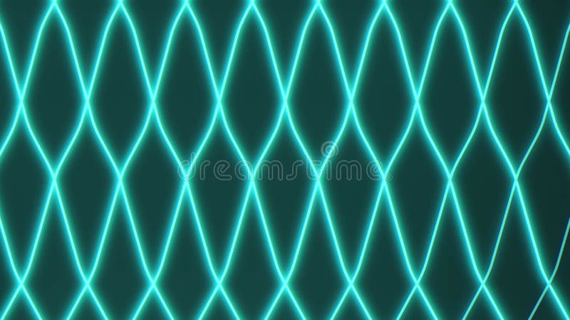 Captivating Futuristic Blue Wave Pattern with Zigzag Lines Stock ...