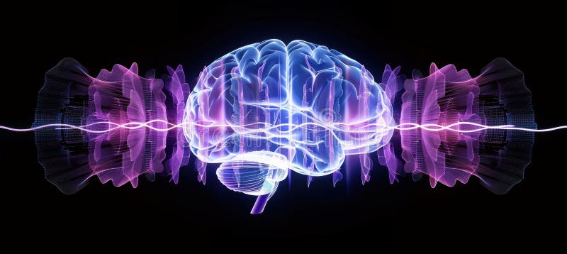 Futuristic Brain-Computer Interface with Holographic Brainwave Patterns ...