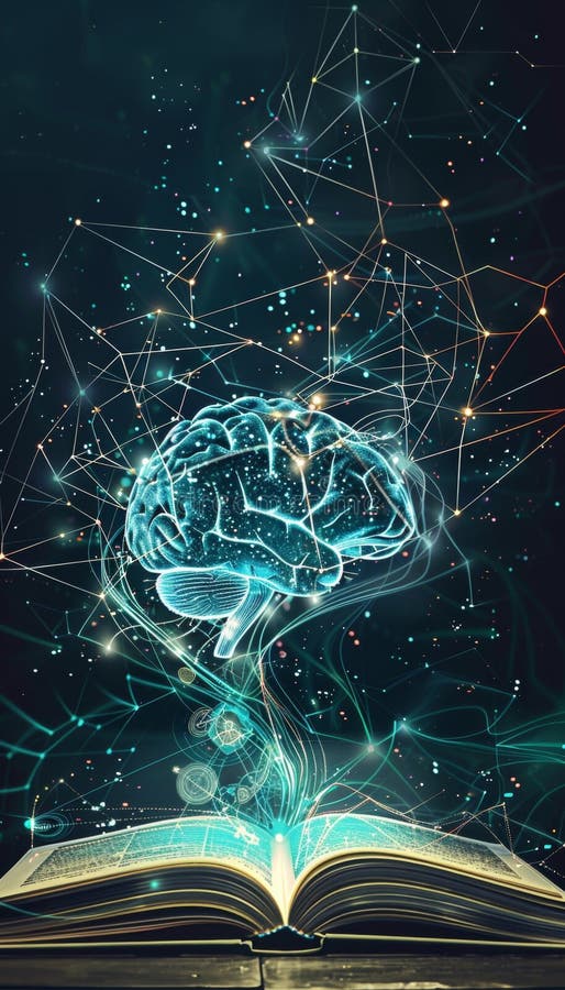 Futuristic Brain Technology Digital Learning, Knowledge, and ...