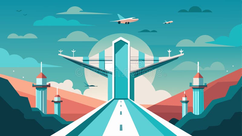 A Futuristic Bridge Serving As a Runway for Swarms of EVTOLs Its ...