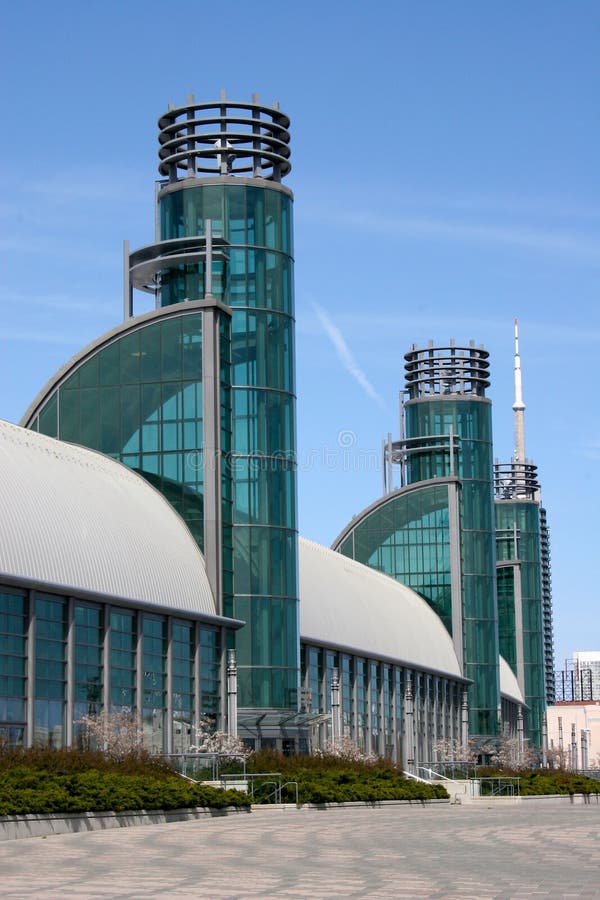 Futuristic Building stock image. Image of venue, toronto - 18030487
