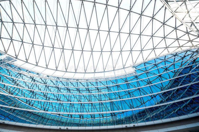 Futuristic Building Consrtruction Stock Image - Image of exterior ...