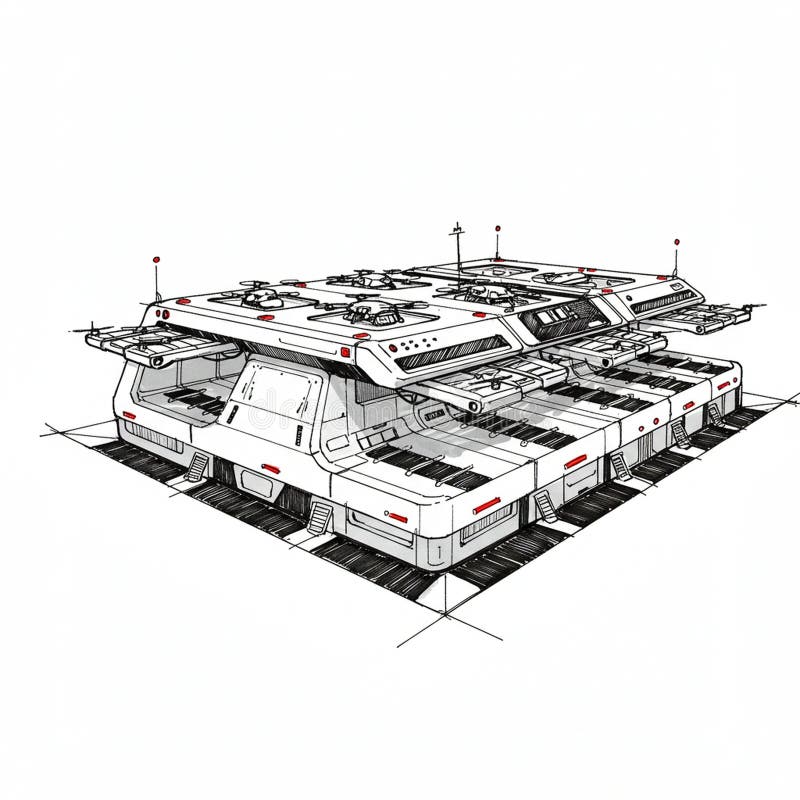 Numerous Small Drone Like Elements Stock Illustrations – 5 Numerous ...