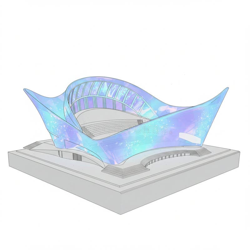 Curvilinear Structure Stock Illustrations – 814 Curvilinear Structure ...