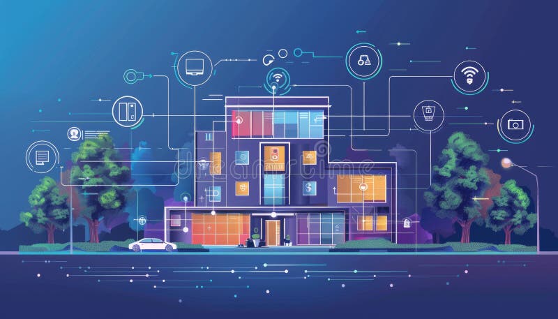 A Futuristic Building with a Lot of Technology on it by AI Generated ...