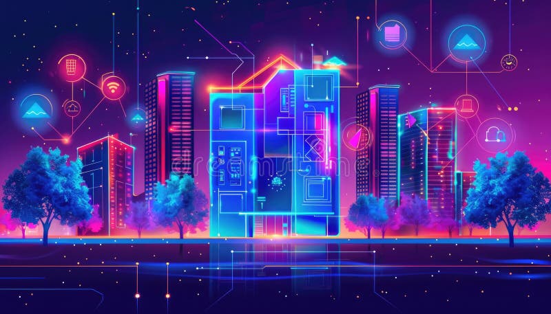 A Futuristic Building with a Lot of Technology on it by AI Generated ...