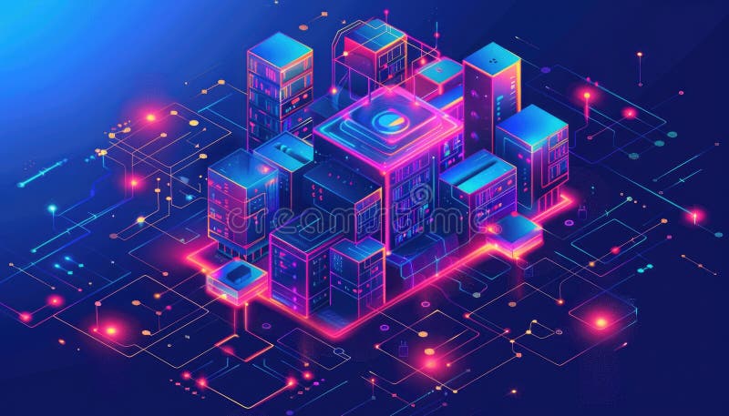 A Futuristic Building with a Lot of Technology on it by AI Generated ...