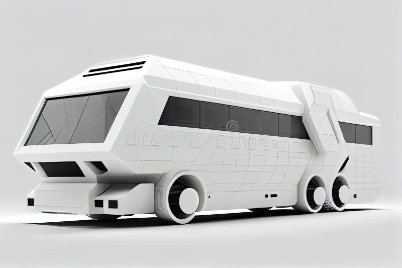 Futuristic Bus Design: Envisioning the Next Generation of High-Tech ...